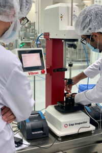 Semi-Automatic Cap Torque Tester | Vibrac